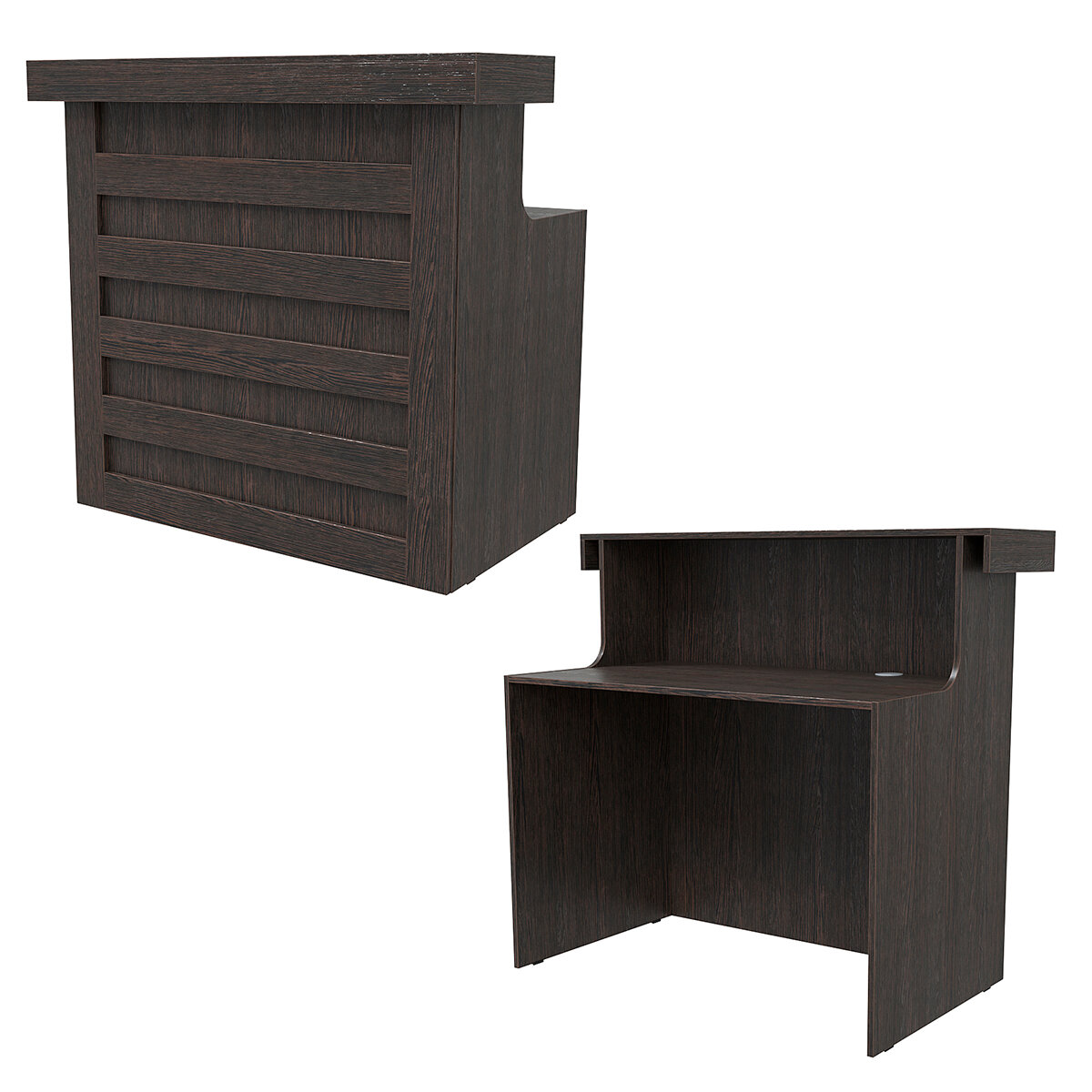 Ресепшн "Компания" №47Д, Дуб Венге. Производитель товара - компания Westcom.