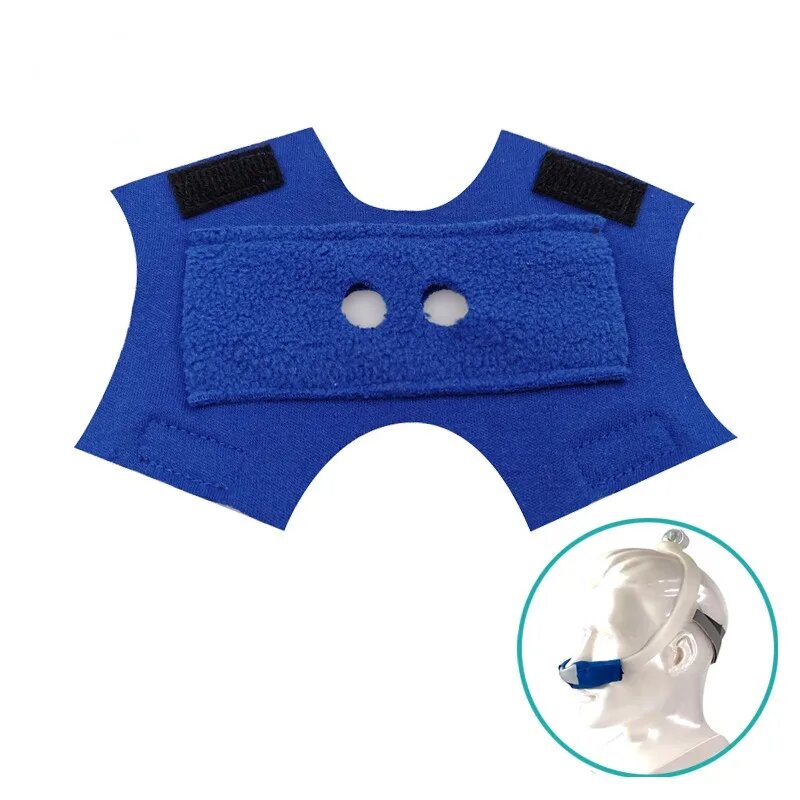 CPAP подушка для носа повязка на голову из хлопчатобумажной ткани чехол апноэ во сне против храпа вентилятор респиратор аксессуар универсальный дышащий