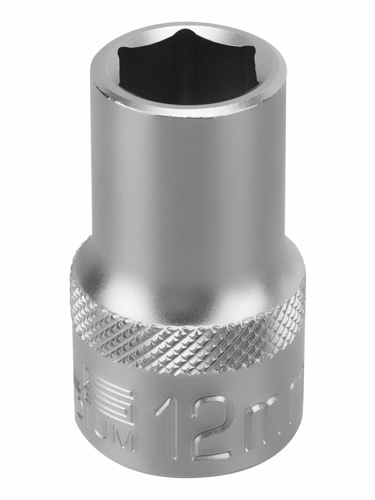 Головка торцевая удлиненная Stels 12 мм, 6-гранная, CrV, под квадрат 1/2", 13845