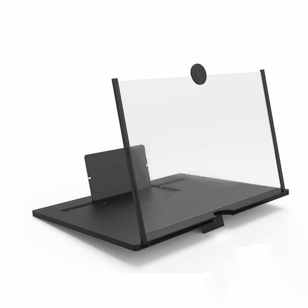 10/12-дюймовая лупа Увеличитель Экрана проектора Подставка для телефона Поддерживает все смартфоны