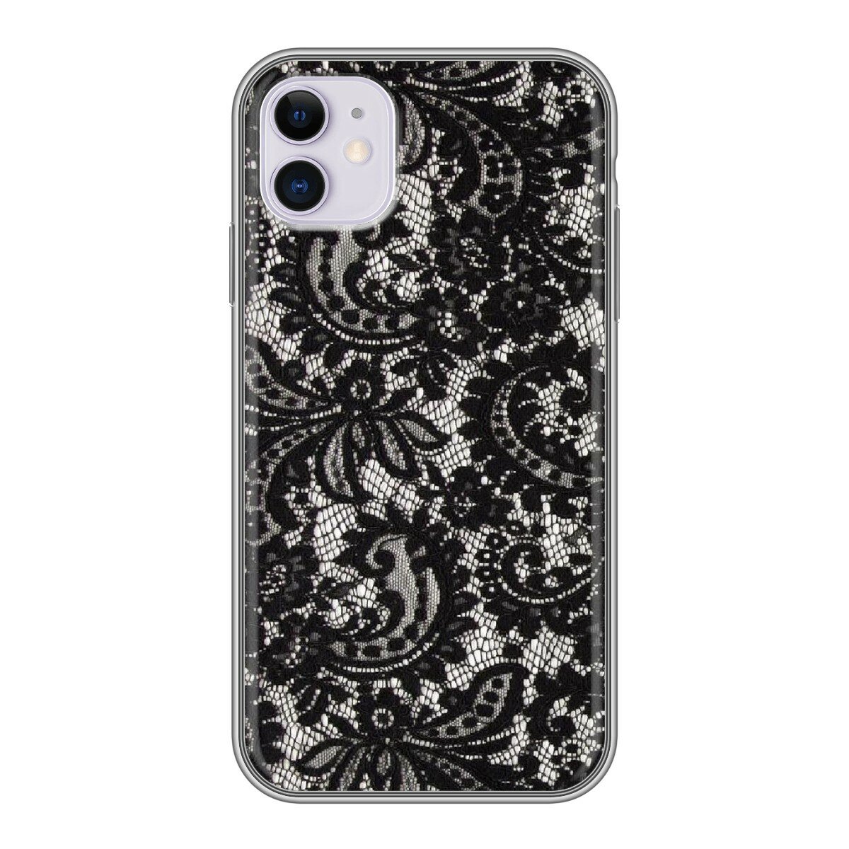 Чехол для Iphone 11 с принтом Кружевной фон (Айфон 11) — фото 1