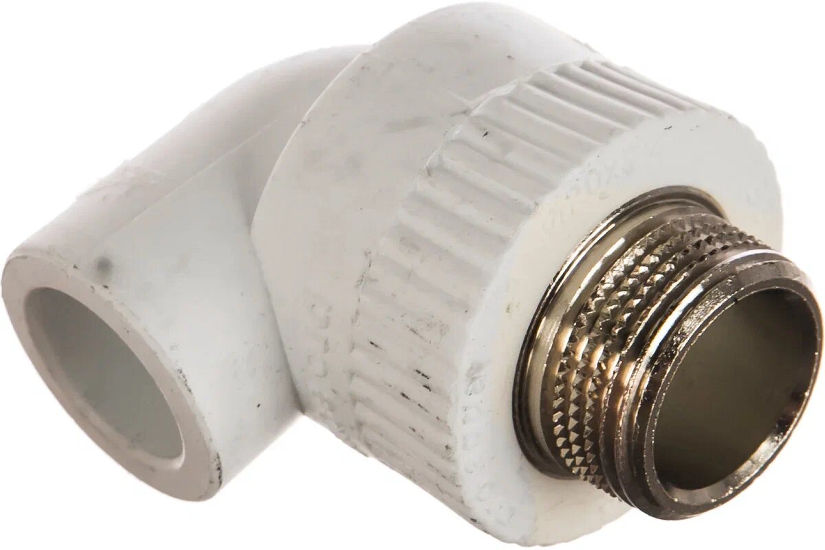 Угольник PRO AQUA PPR, комбинированный, диаметр 20мм, резьба ½