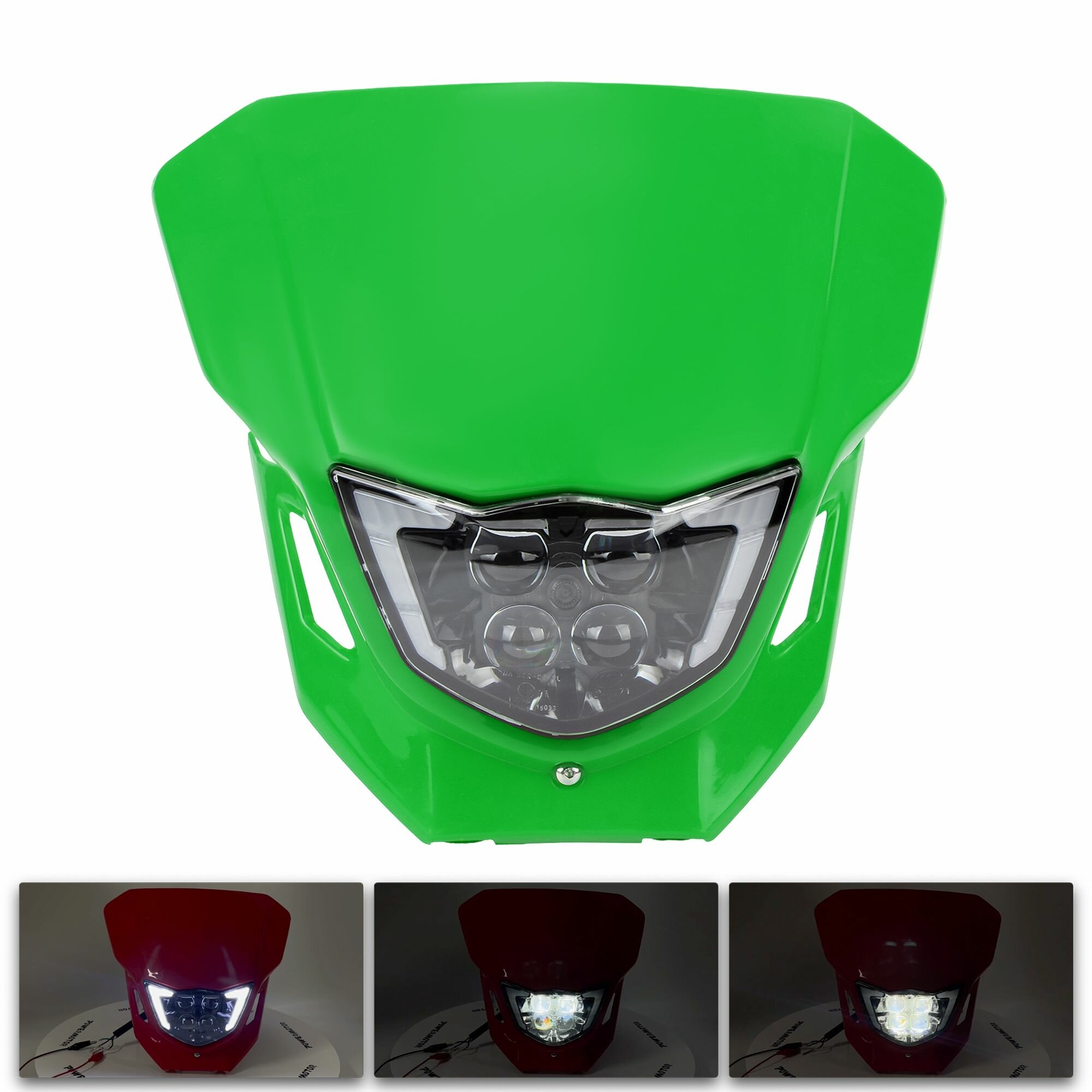 Светодиодные фары для мотоциклов, подходящие для внедорожных мотоциклов