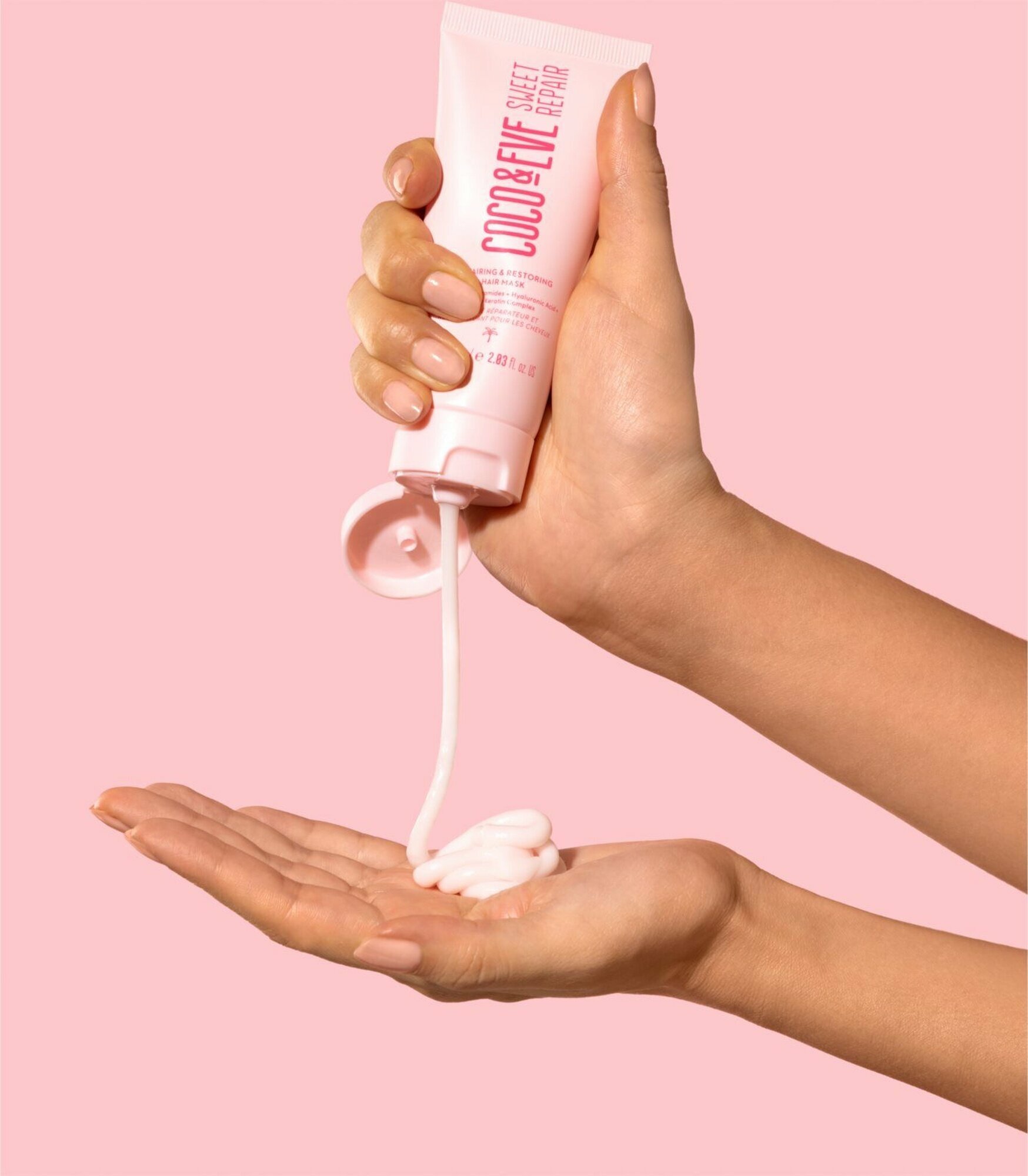 Интенсивная маска для укрепления волос и придания им большего блеска Coco & Eve Sweet Repair 60 ml