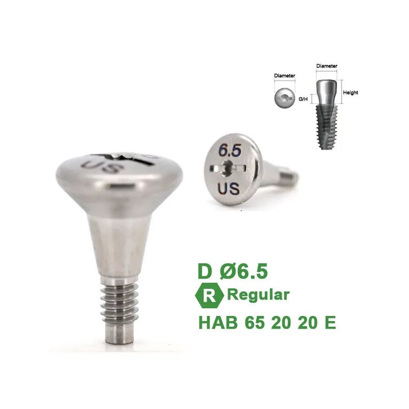 Переносной стержень JIN GUANG для Dentium HAB 65 20 20 E