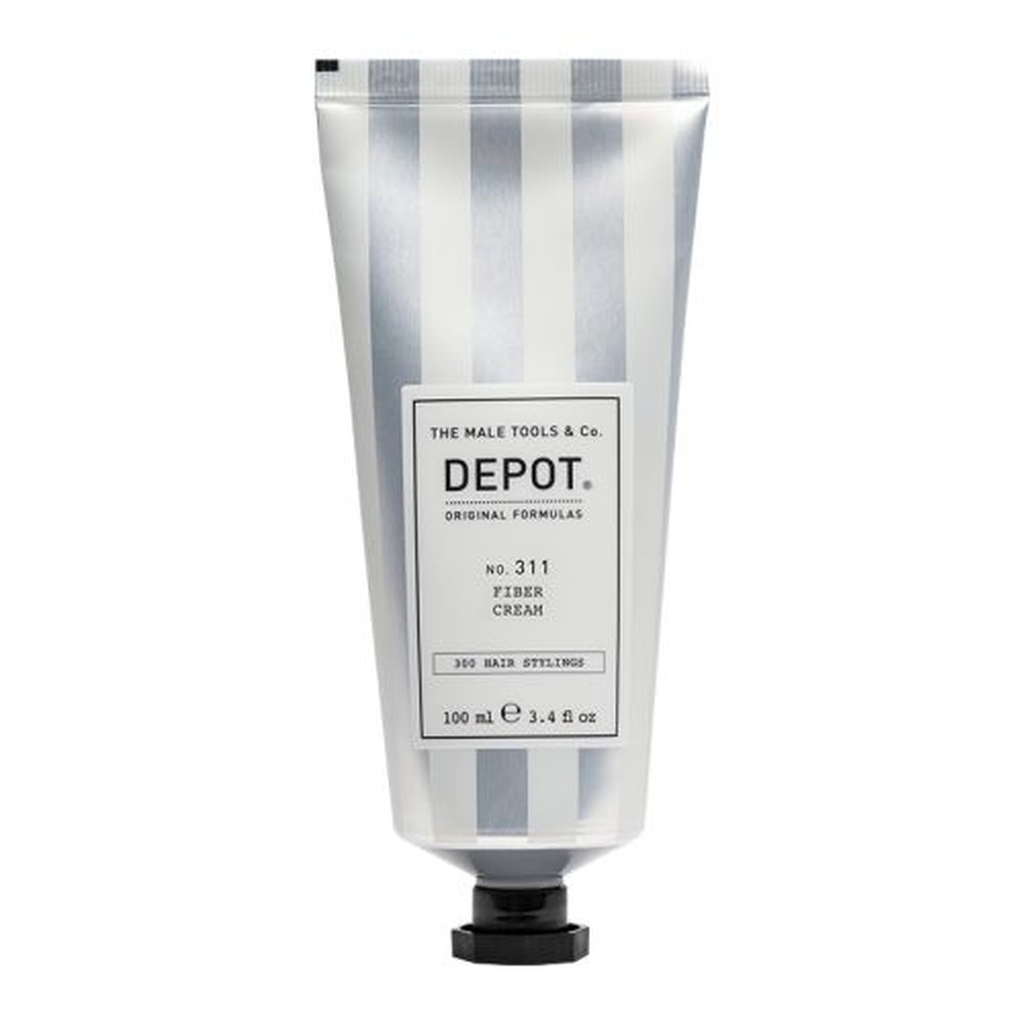 Depot Моделирующий крем для укладки волос no. 308, средней сильной фиксации, мужской, 100 мл