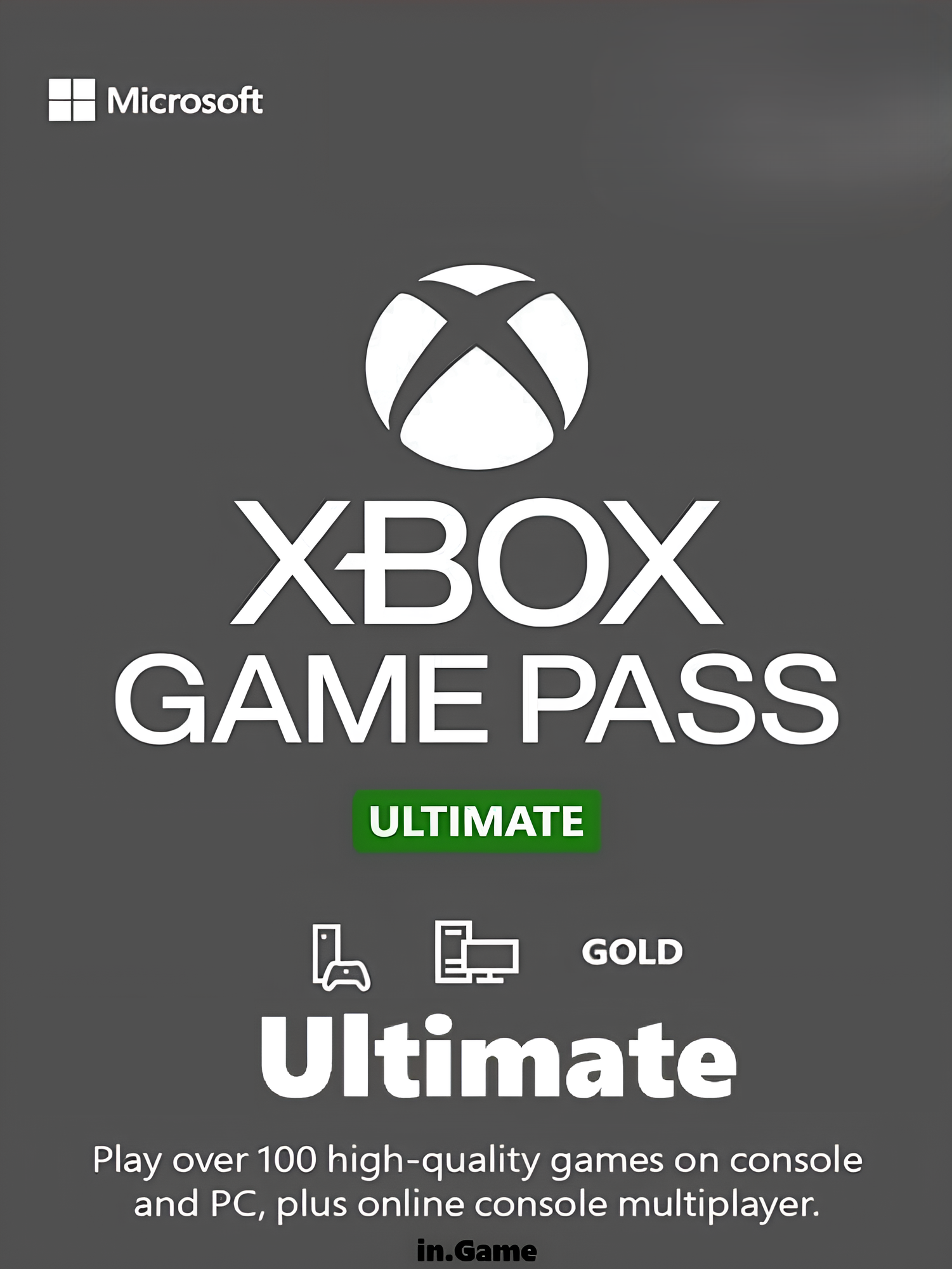 Оплата подписки Xbox Game Pass Ultimate 19 месяцев глобальный ключ