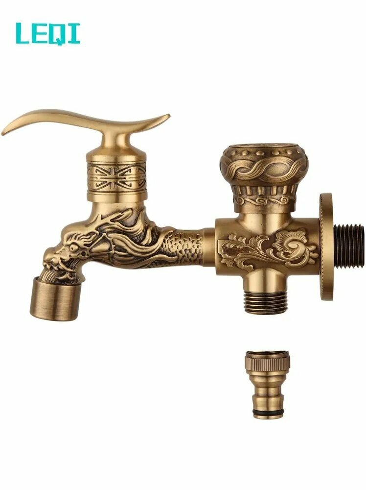 Кран для бани, сада хамама, для дачи латунный