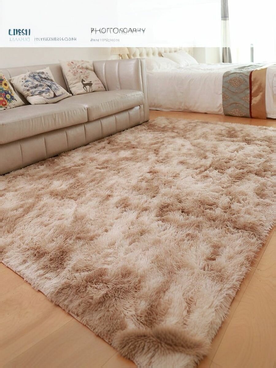 Ковер "Русский стиль", 80x160 см, с ворсом, геометрический рисунок, ручная окраска