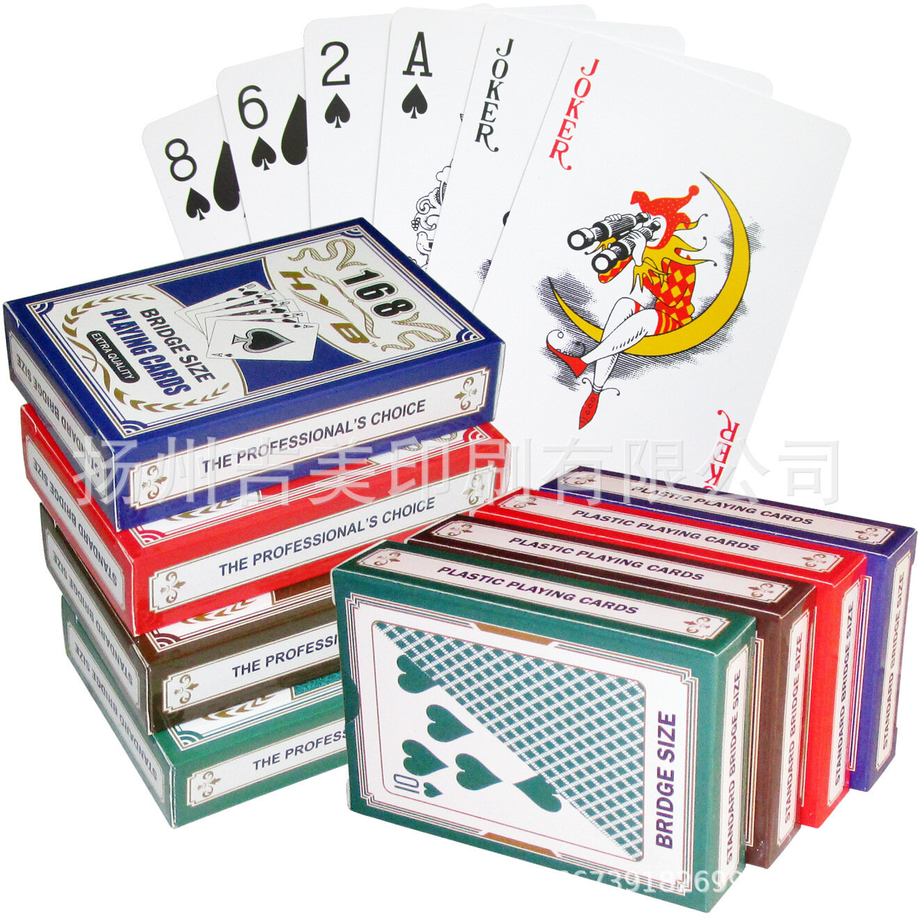 Игральные карты HYB Spot Whipped Egg Niu Niu, ПВХ, 4 цвета