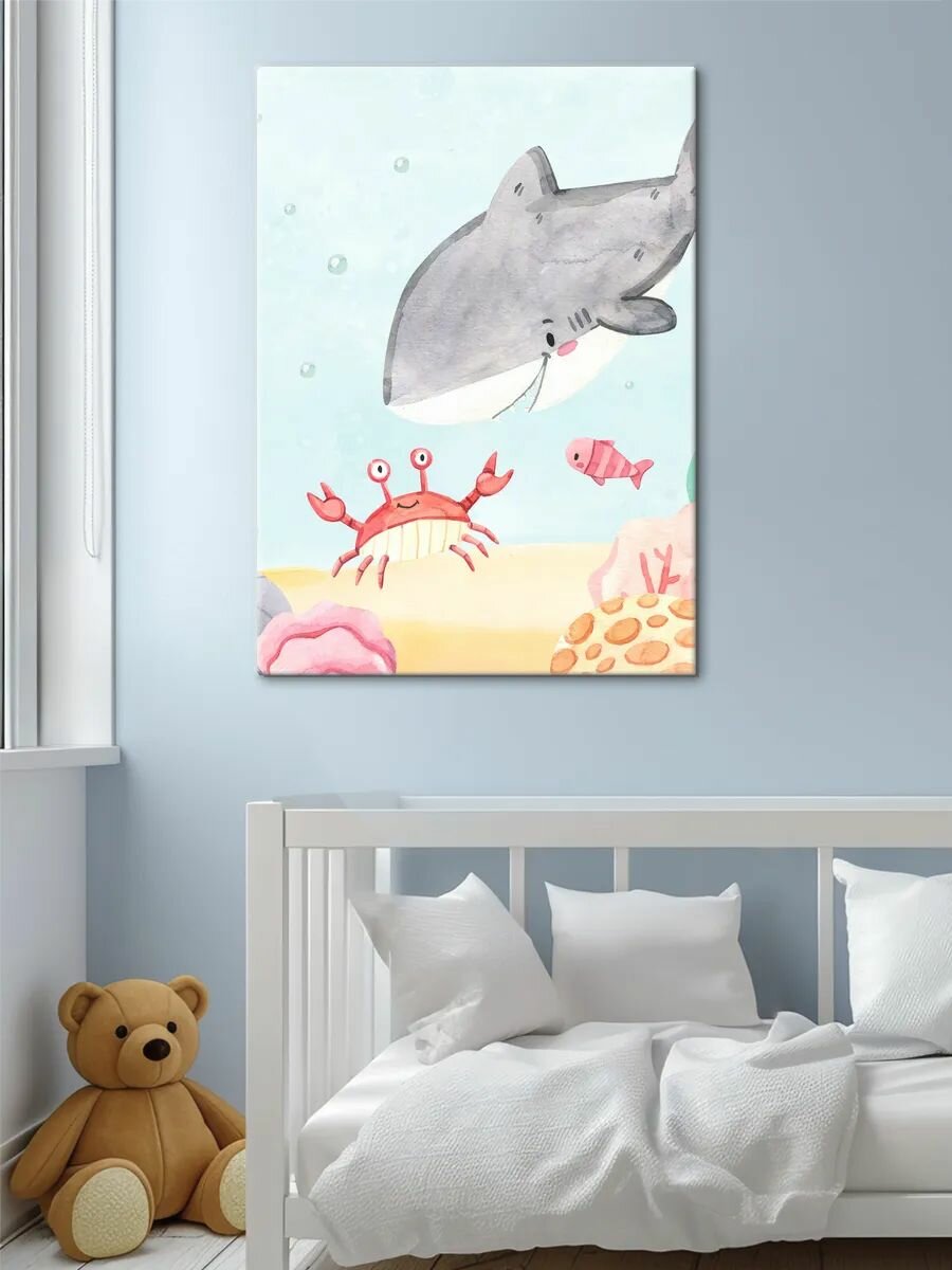 Картина на стену "Детская мальчика", 50х70 см