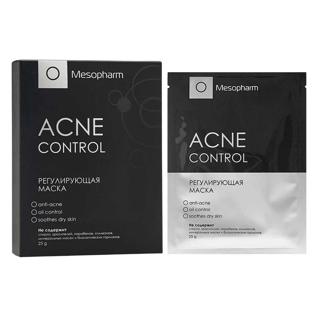 Маска регулирующая ACNE CONTROL 25 гр MESOPHARM