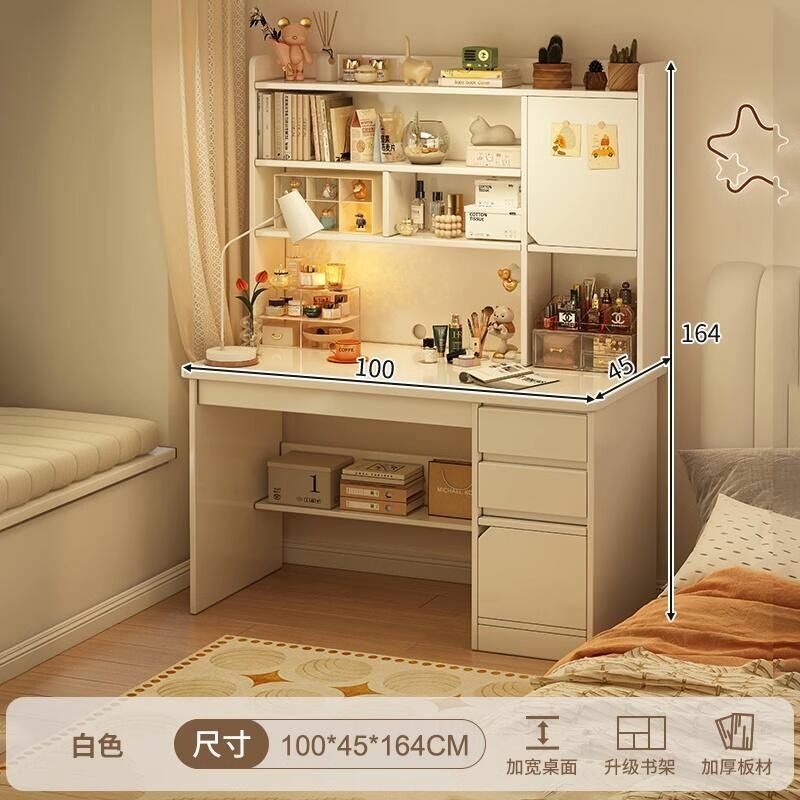 Компьютерный стол-туалетный столик, современный минималистичный дизайн, стол для ноутбука и макияжа, 2 в 1, новинка