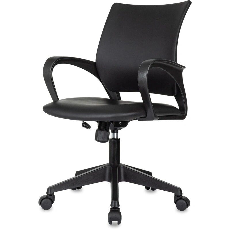 Кресло VB_ Бюрократ CH-695N черный эко. кожа крестов. пластик