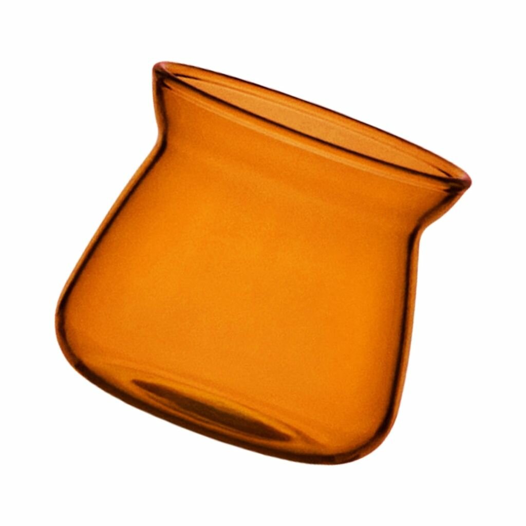 Чашка из боросиликатного стекла для кофе, янтарь - Кофейная чашка