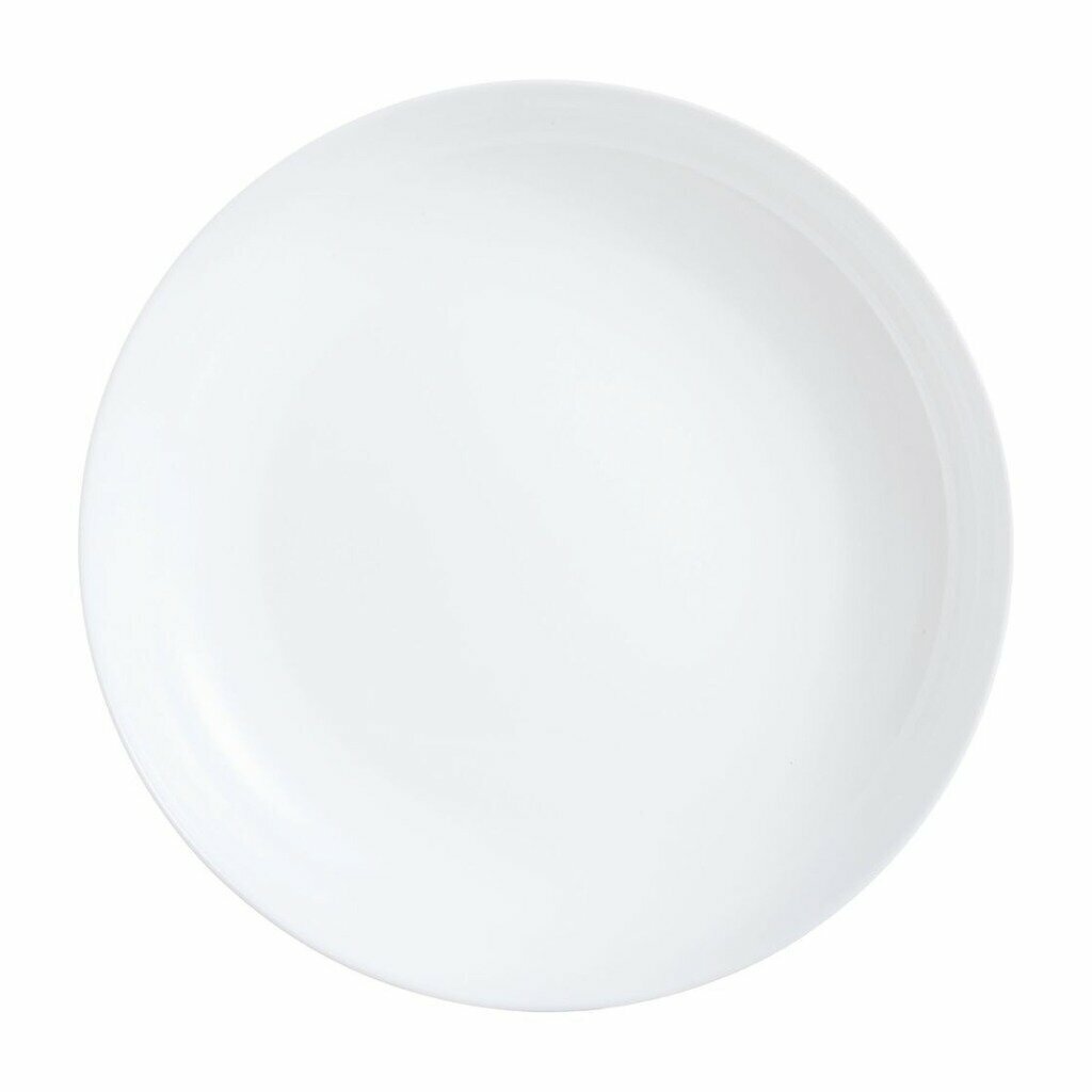 Блюдо стекло, круглое, 25 см, белое, Luminarc, Friends Time, P6282