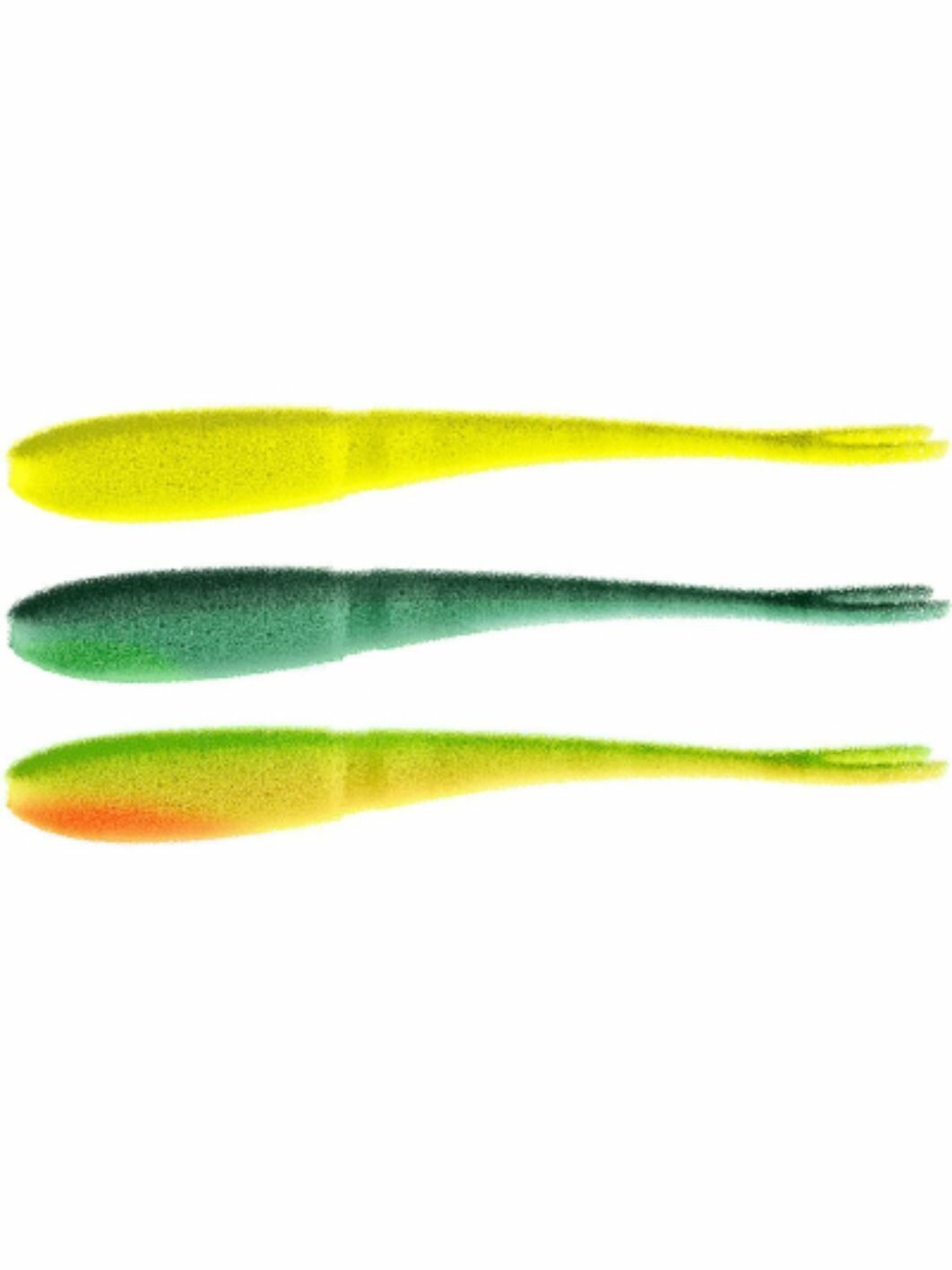 Рыбка поролоновая APS SLUG 255 мм #SET-2, 3 шт