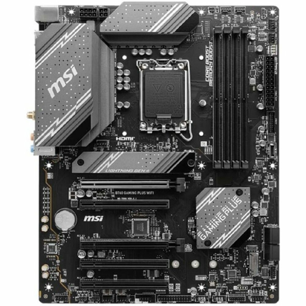 MicroStar Материнская плата MSI B760 GAMING PLUS WIFI