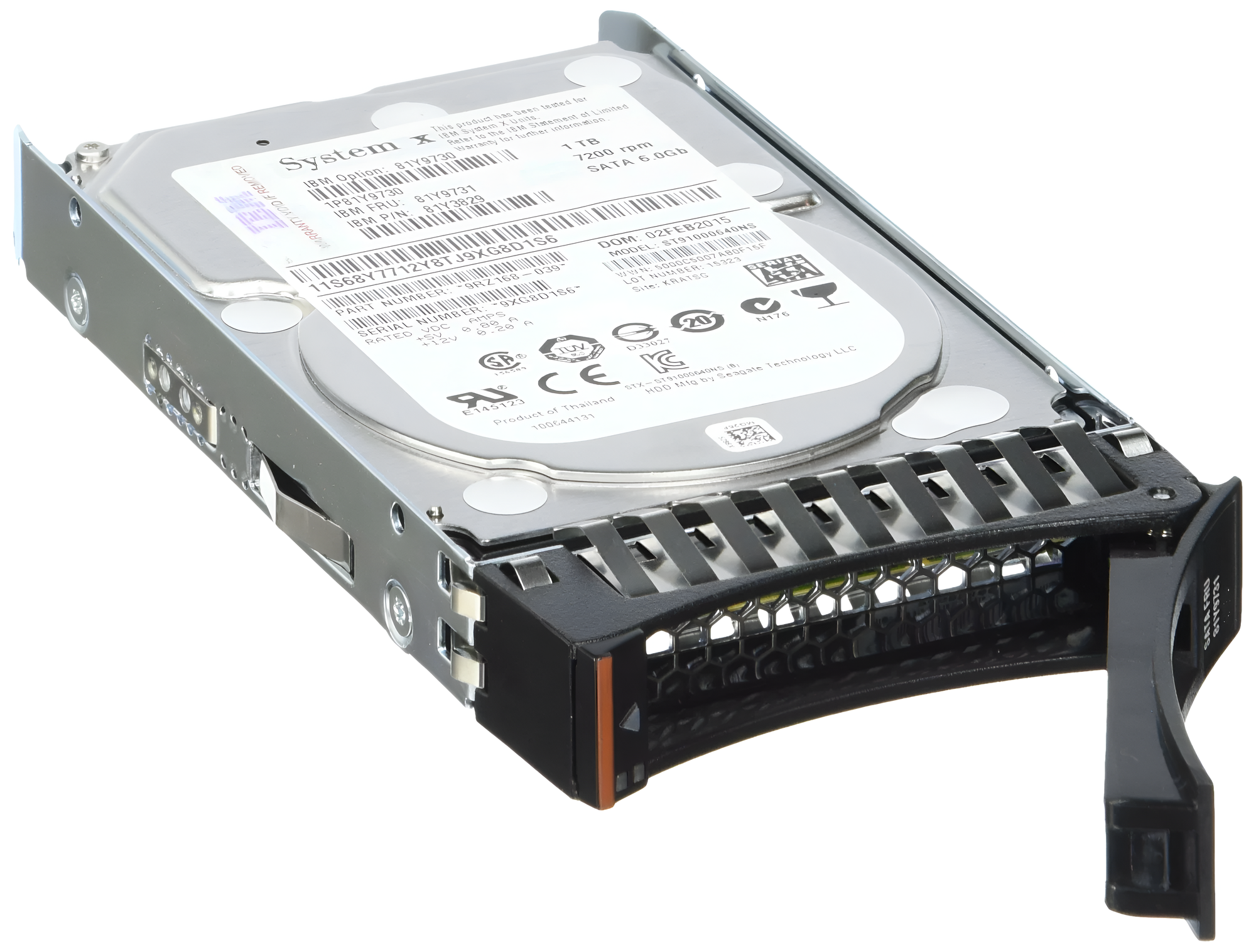 Жесткий диск HDD 2.5" 900Gb, SAS, IBM, 10000rpm, 64Mb (00AR326)