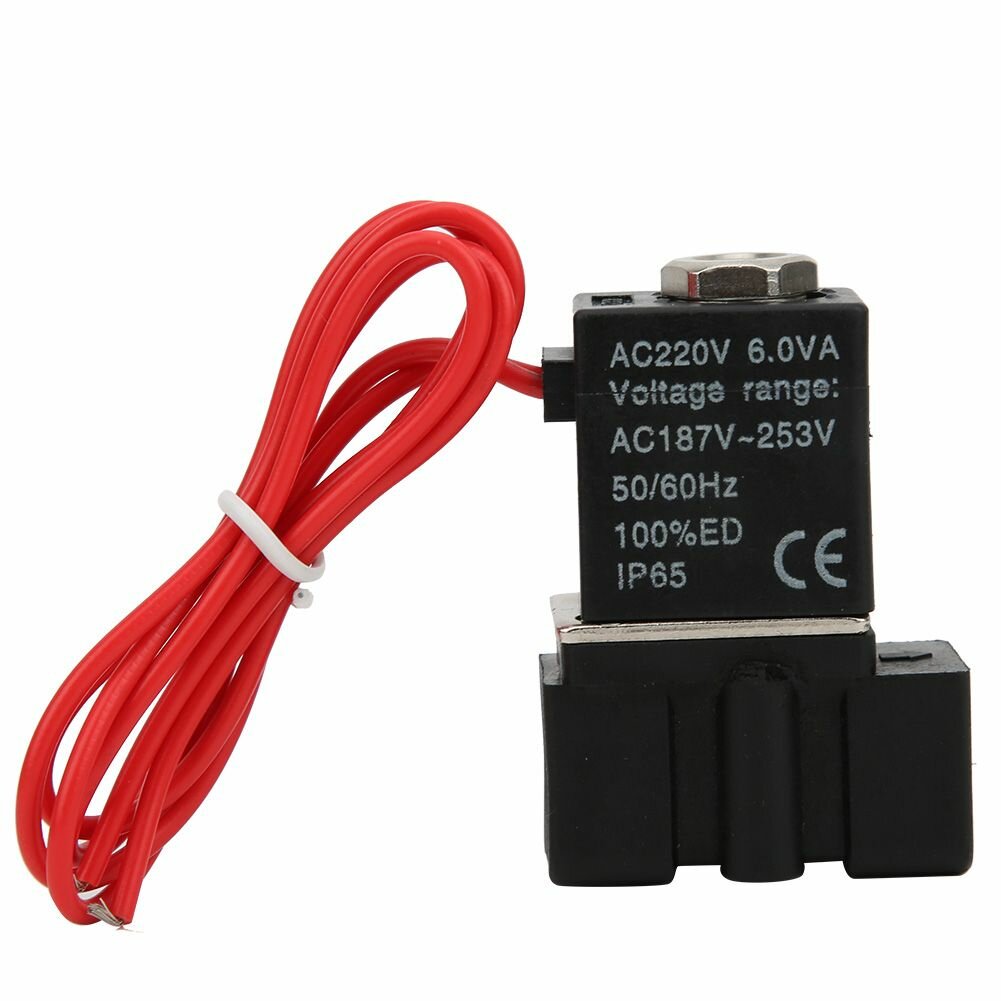 Положение 2-путевого клапана соленоида 220В 2 быстрой реакции пластиковое электрическое масло воды воздуха