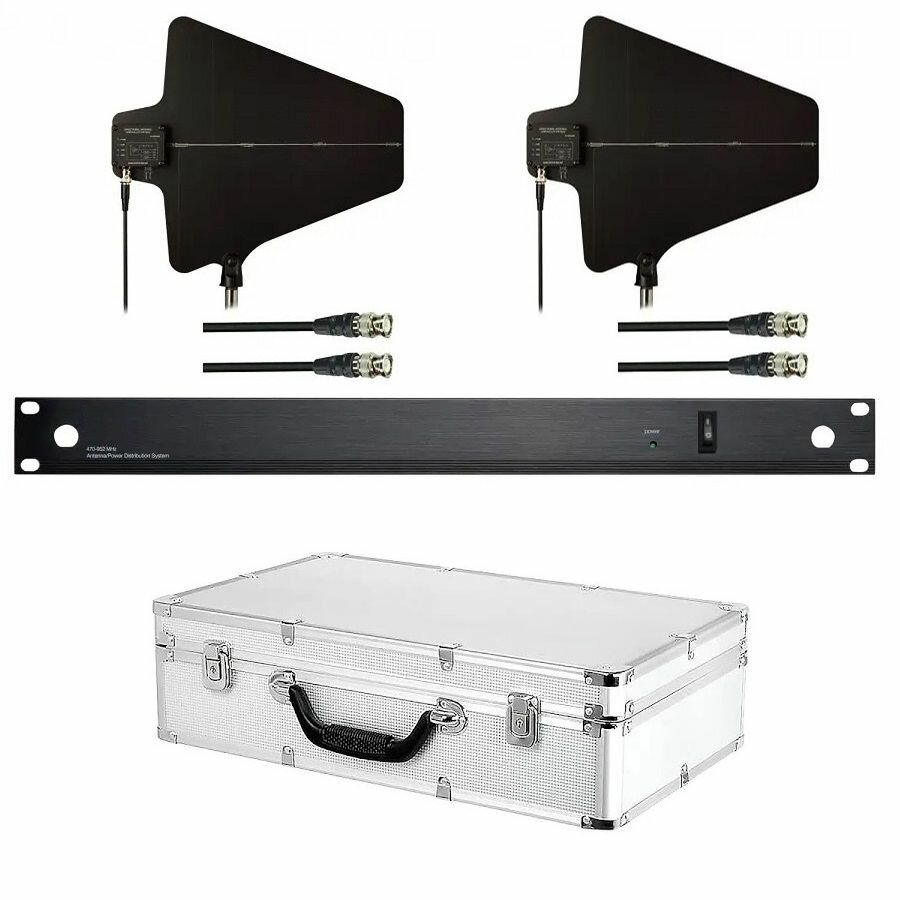 Активный сплиттер UA844+SWB/LC-E для приемников Shure Беспроводная микрофонная система