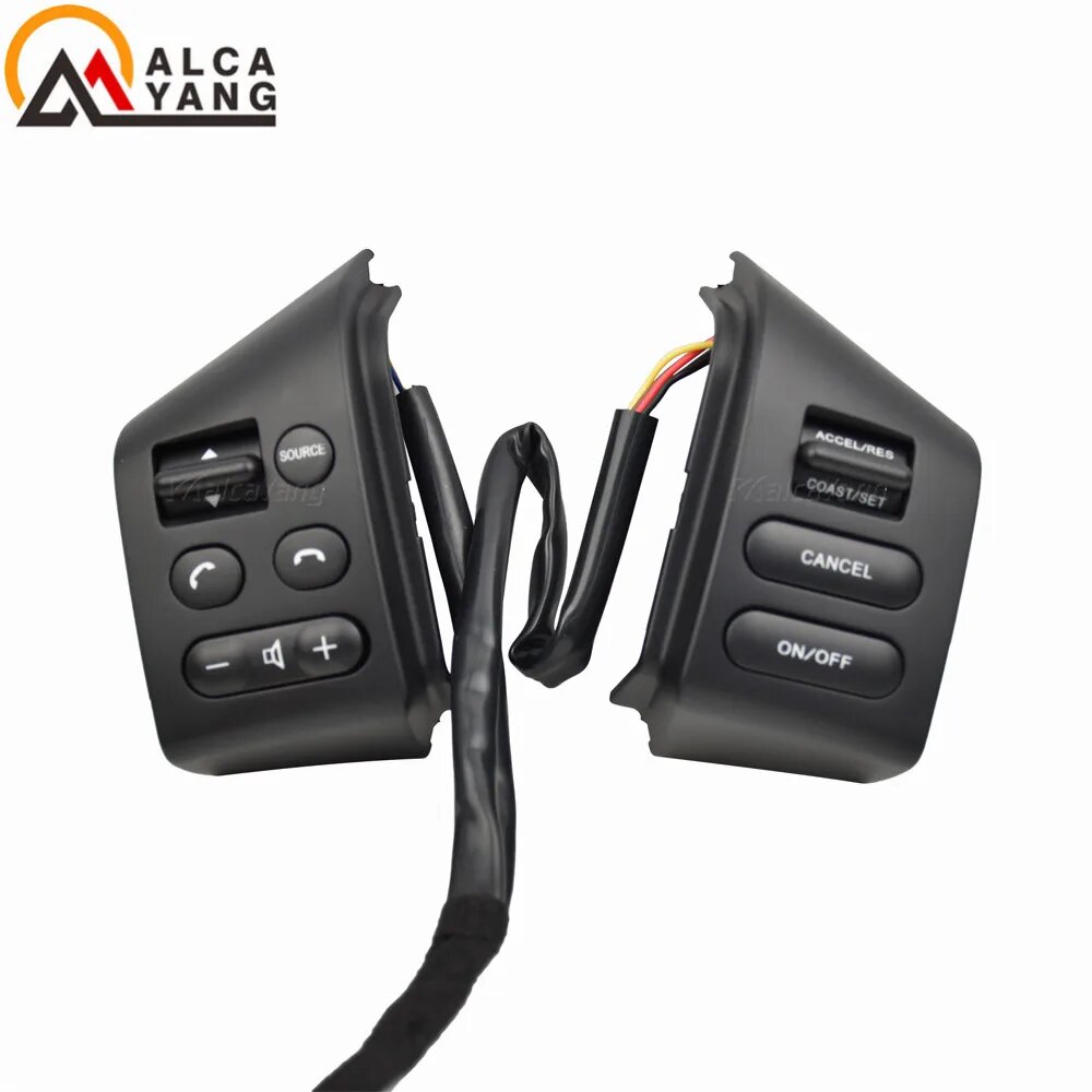 Кнопки для стайлинга автомобилей, для Nissan LIVINA, для Nissan TIIDA и для SYLPHY, кнопки управления на рулевом колесе с красной подсветкой, Model B