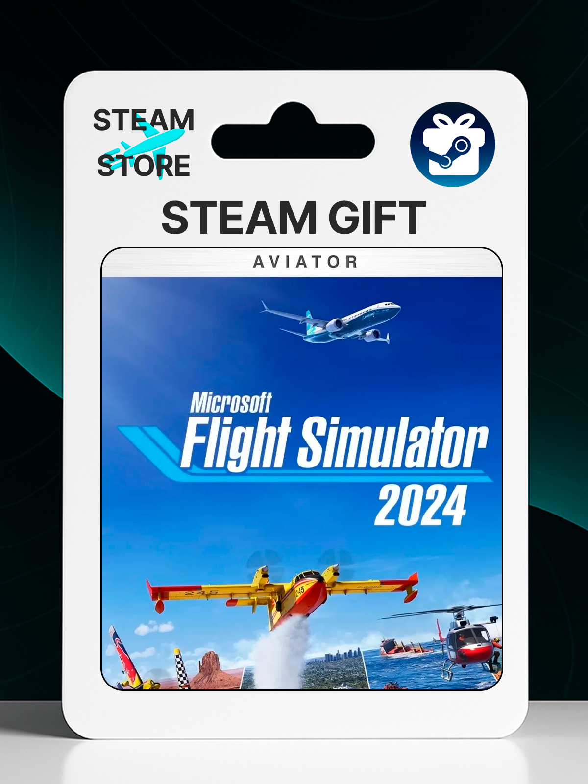 Игра Microsoft Flight Simulator 2024 - Aviator Edition Steam Gift PC/ПК | регион СНГ | Подарок Стим