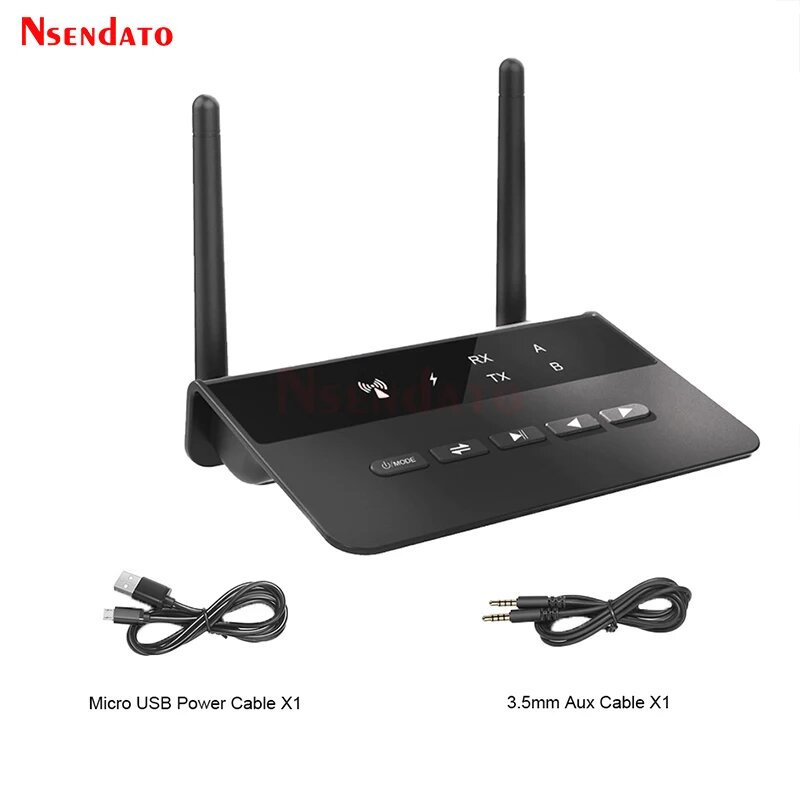 Беспроводной аудиоадаптер Nsendato Bluetooth 5.0 No RCA