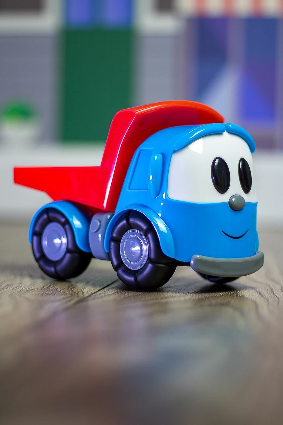 Игрушка, Большой Синий Трактор, с прицепом и животными(под музыку)-33