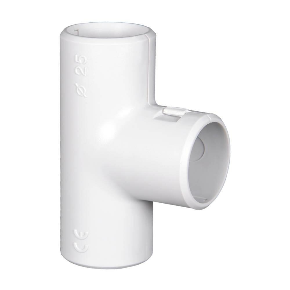 Тройник разъемный d 25 для труб ПВХ (5 шт.) aaaaa