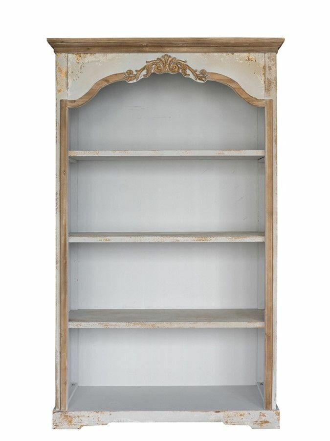Шкаф книжный Прованс 120х45х210см