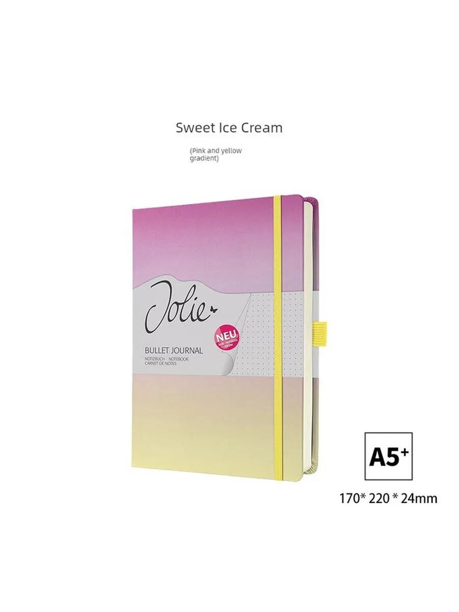 Sigel Блокнот А5-Сладкое Мороженое, Внутр. Страницы в точку