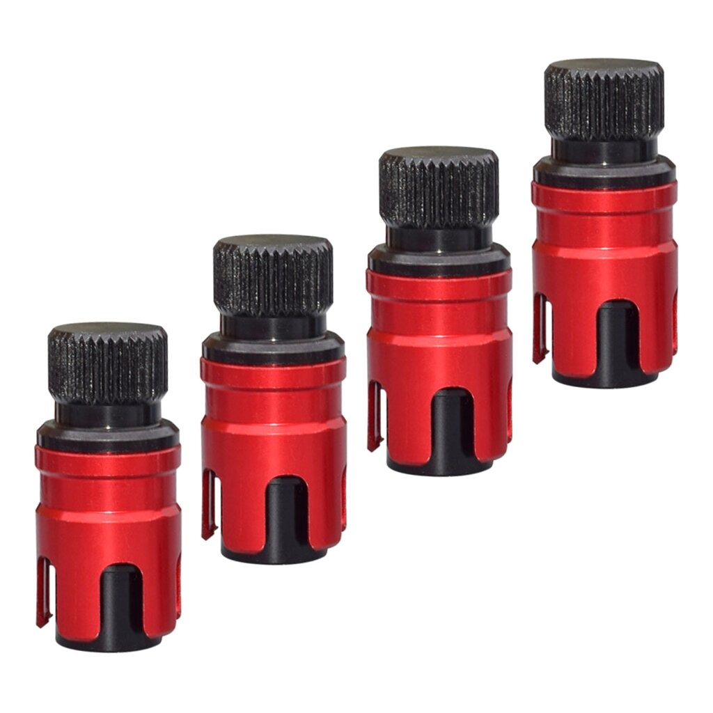 Быстроразъемные воздушные клапаны Металлический Дефлятор давления в шинах 4шт для вездеходных шин