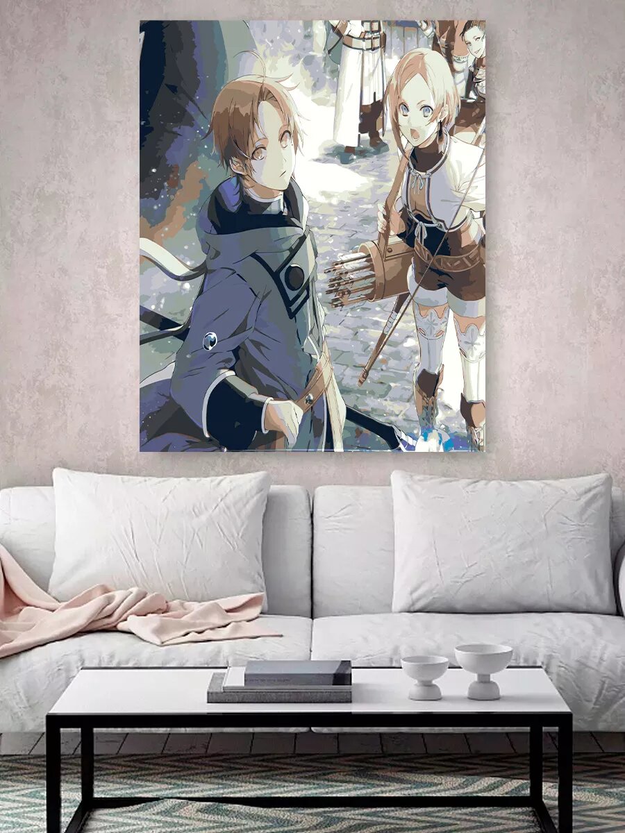 Картина по номерам Реинкарнация-Безработного