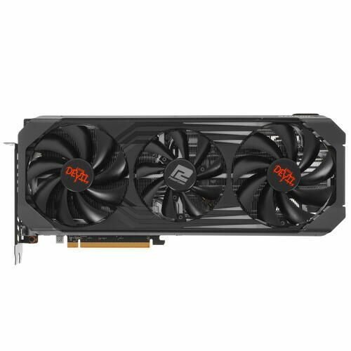 Видеокарта PowerColor AMD Radeon RX 6750 XT Red Devil OC (AXRX 6750XT 12GBD6-3DHE/OC) - PCI-E 4.0, 12 ГБ, GDDR6, 192 бит, DisplayPort x3, HDMI, GPU 2150 МГц