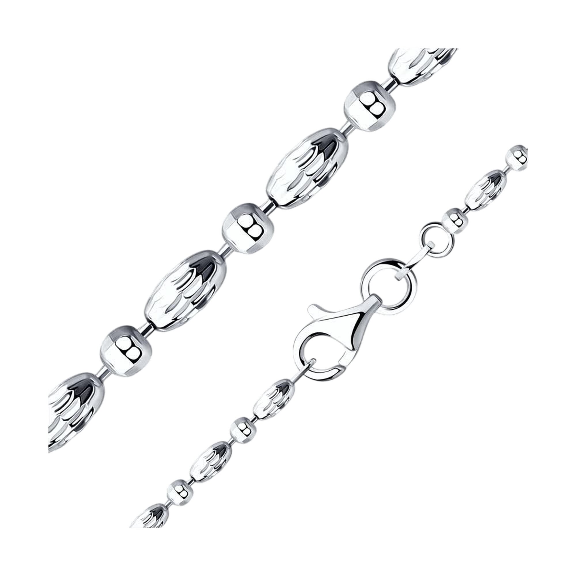 Цепь серебро, 925 проба, родирование