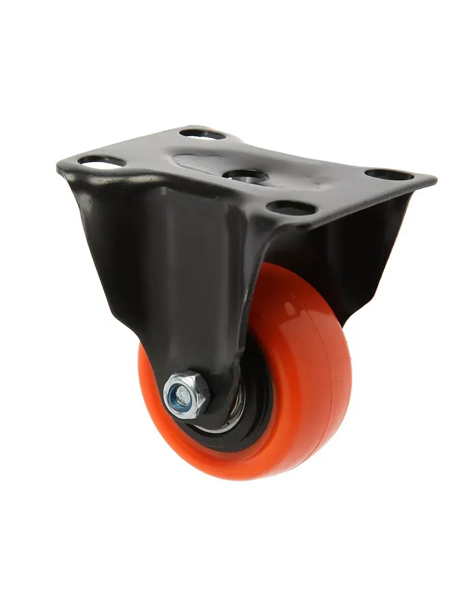 Колесо мебельное, d-50 мм, покрытие PVC