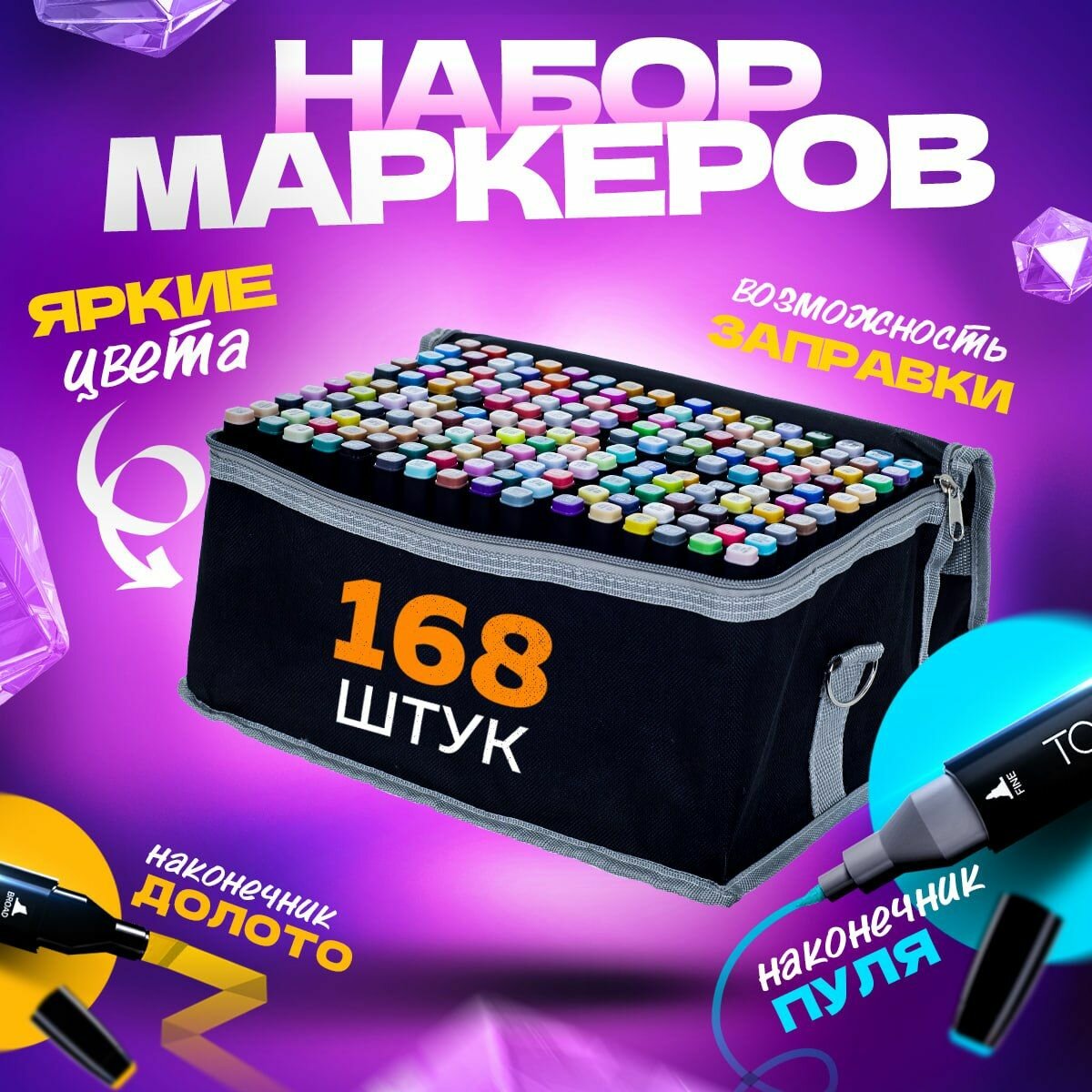 Набор маркеров