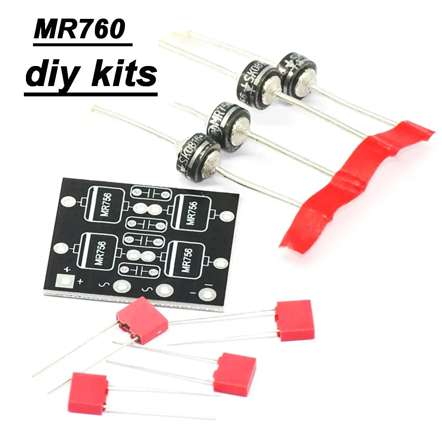MR760 Диодный мост DIY комплект 12A 600V