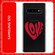 Чехол на Samsung Galaxy S10 / Самсунг Галакси S10 с принтом "Love heart 2 - 14 ф...