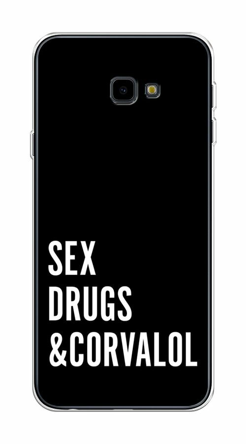 Чехол на Samsung Galaxy J4 Plus 2018 / Самсунг J4 Plus 2018 с принтом "Corvalol"