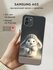 Чехол на Samsung Galaxy A03 / Самсунг Галакси А03 с принтом "Белый крольчонок в ...