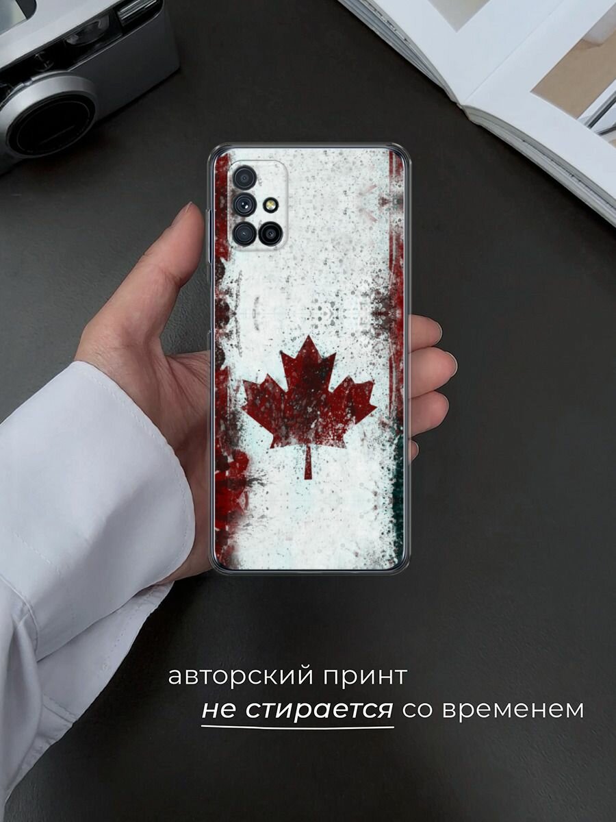 Чехол на Samsung Galaxy M31s / Самсунг Галакси M31s с принтом "Канада" — фото 1