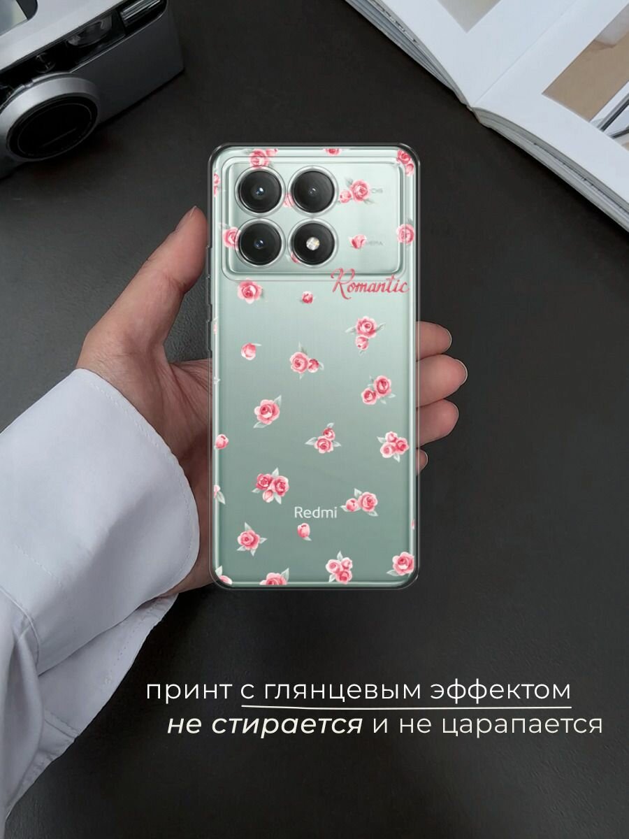Чехол на Xiaomi Poco X6 PRO 5G / Поко X6 Про 5G с принтом "Romantic 3" — фото 1