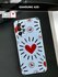 Чехол на Samsung Galaxy A23 / Самсунг Галакси А23 с принтом "Бордовые сердца пат...