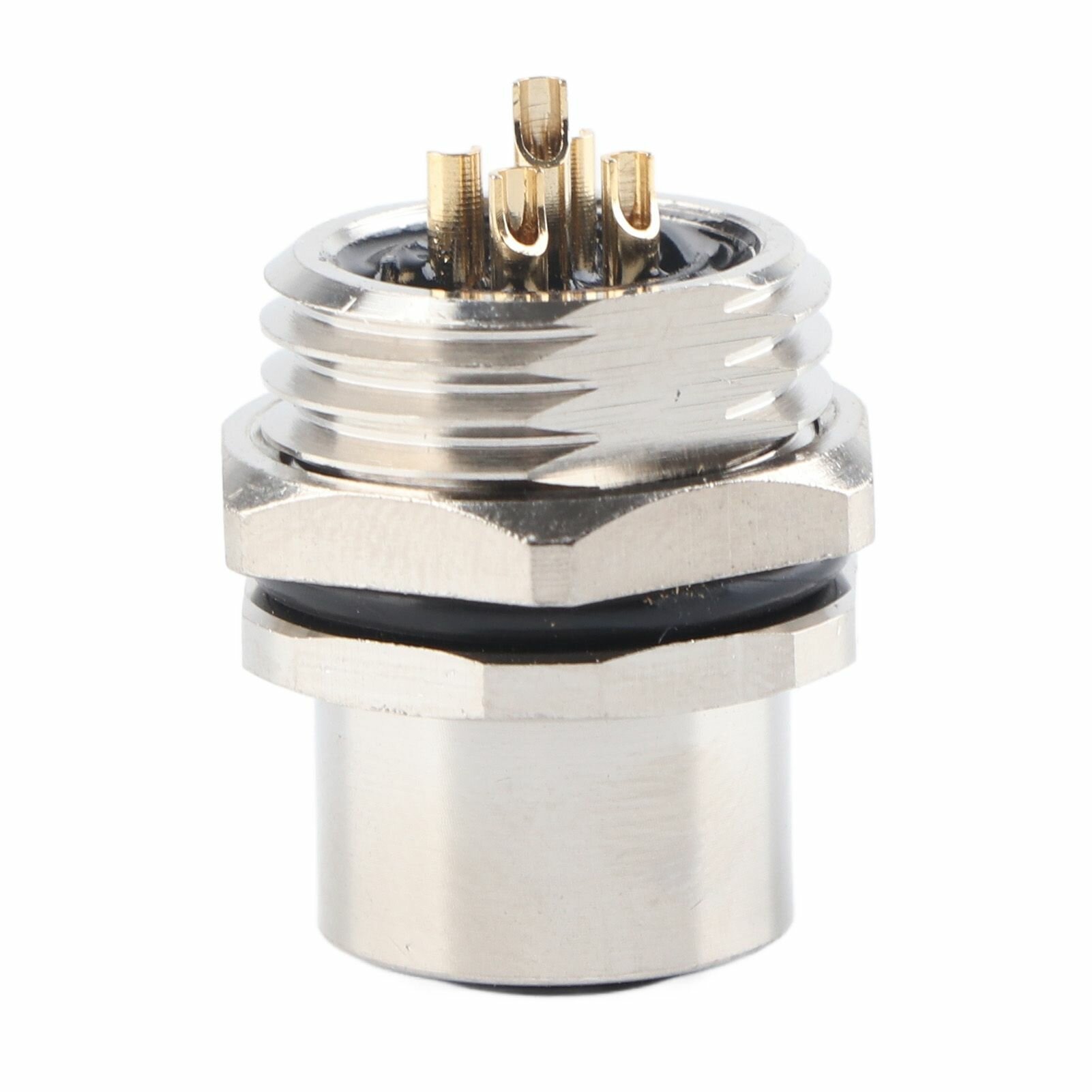 Панельная розетка M12 B S5, 5-контактная, IP67, M12