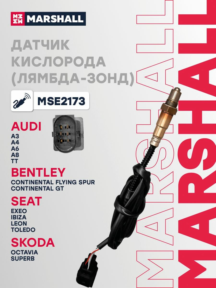 Датчик кислорода (Лямбда-зонд) Audi Ауди A6, Skoda Шкода Octavia Октавия, Volkswagen VW Фольксваген Golf Гольф, Jetta Джетта, Passat Пассат, Polo Поло, Touareg Туарег, Transporter Транспортер 2505309