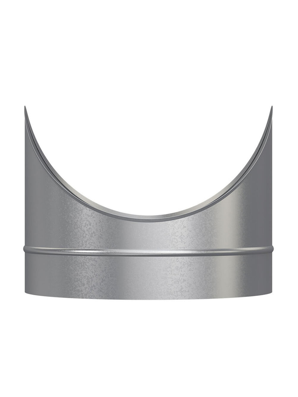 Врезка для круглых воздуховодов d315х315 мм оцинкованная