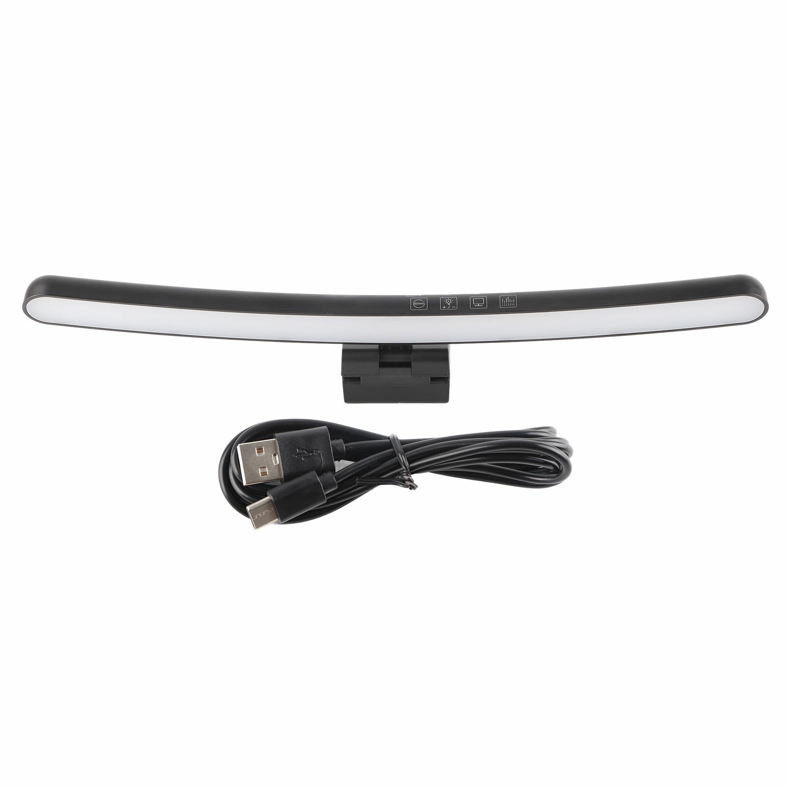 Лампа для монитора компьютера, 5 В, 1 А, асимметричная оптическая сенсорная панель с затемнением экрана, световая панель монитора с 7 цветами RGB для изогнутого экрана