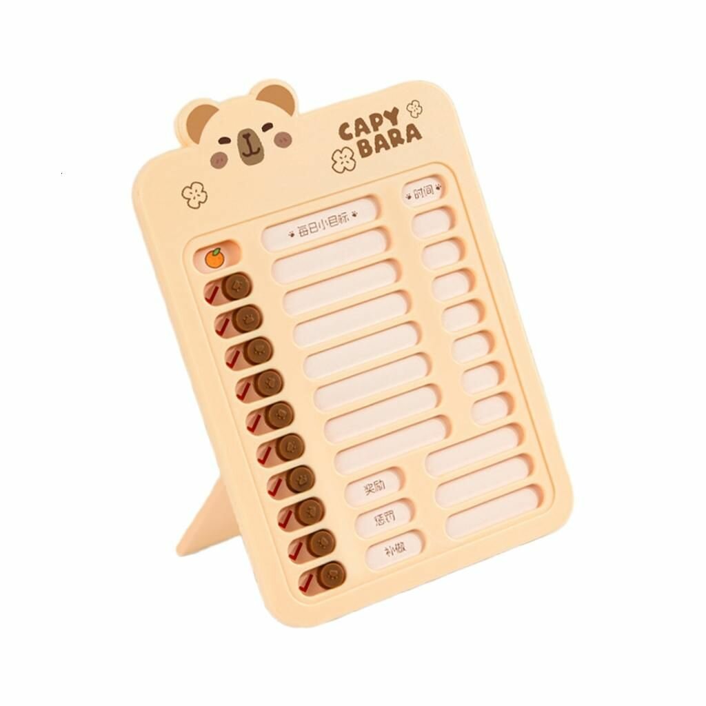 Доска распорядка дня и задач для детей, Шоколад